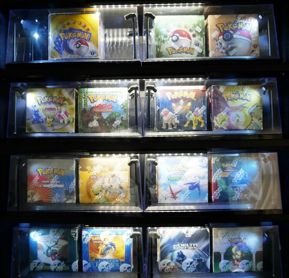 THE ULTIMATE COMPLETE 1ST EDITION POKEMON BOOSTER BOX COLLECTION ...