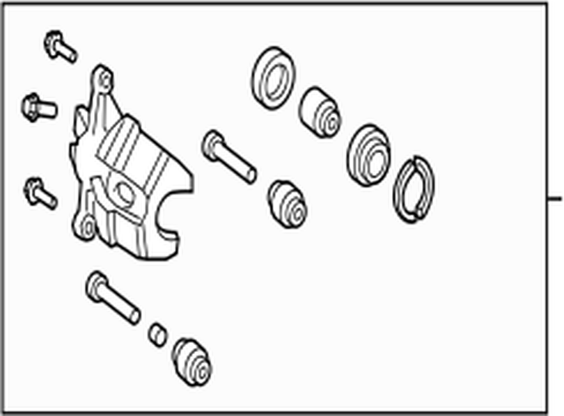 47750-48110 Toyota Cylinder assy, disc brake, lh 4775048110, New ...
