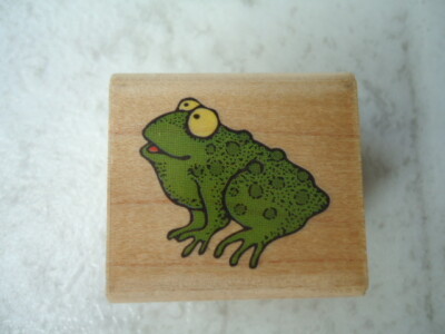 Rubber Stampede Toad Wood Mounted Rubber Stamp #543-C 1 ½” X 1 ½” | eBay