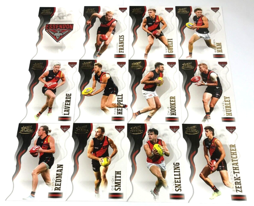 2021 SELECT AFL OPTIMUM TRADING CARD FULL BASE CARD TEAM SET(12 ...