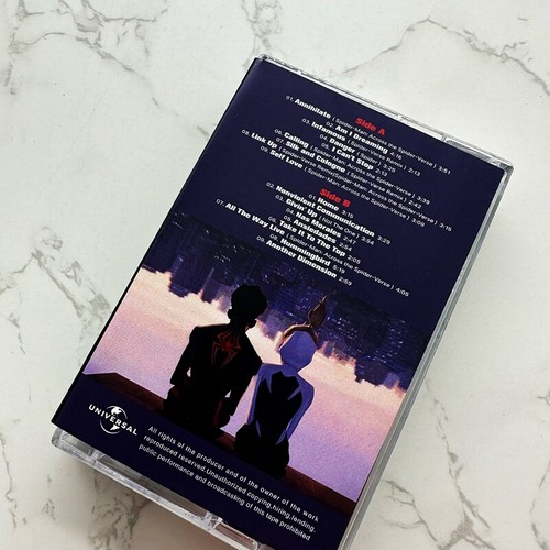 Tape original sound disc Spider-Man, parallel universe plus cross ...