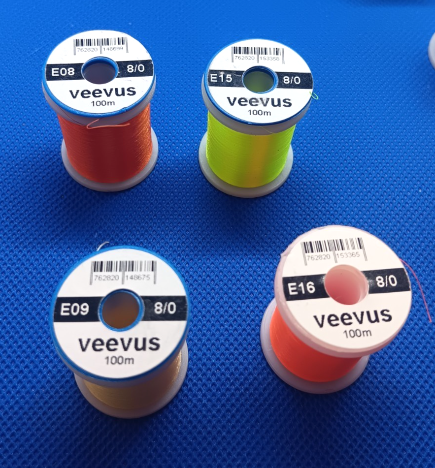 Veevus Premium, High Quality Fly Tying Thread, assorted colors and ...