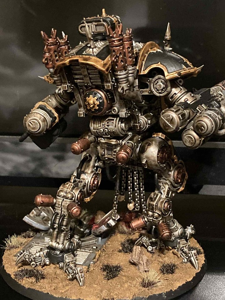 War Dog Karnivore - Chaos Knights Warhammer 40k Decently Painted | eBay