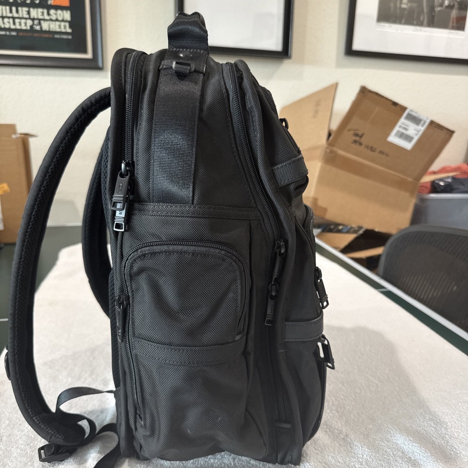 Tumi Men's Backpack Laptop Backpack Black | eBay UK