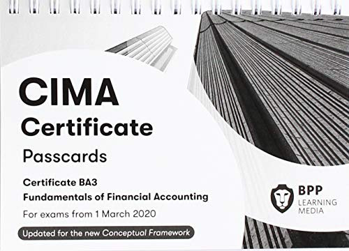 CIMA BA3 Fundamentals of Financial Accounting (Encuadernación de ...