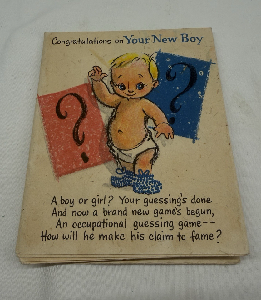 1950-60's Greeting Cards Unique; Used, Lot of 15 | eBay