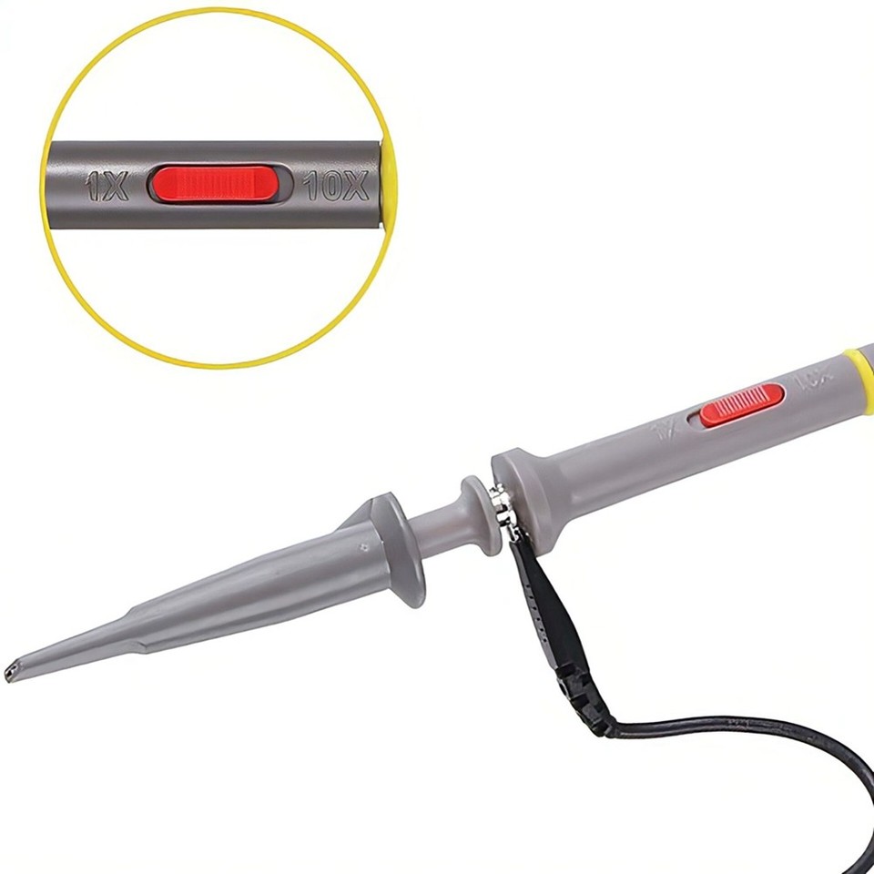 P6100 Clip Probe Test Leads Probe 100MHz High Precision Scope Analyzer ...
