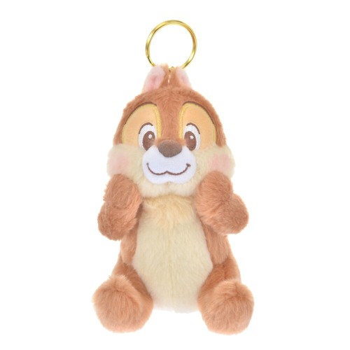 Chip Plush Keychain Fluffy Cutie Disney Store Japan | eBay