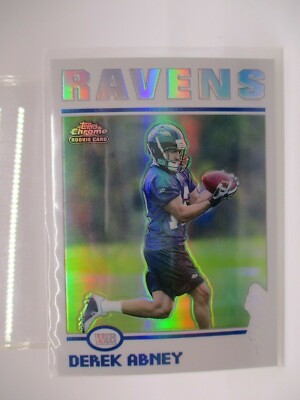 2004 Topps Chrome Refractors #226 Derek Abney RC RAVENS | eBay