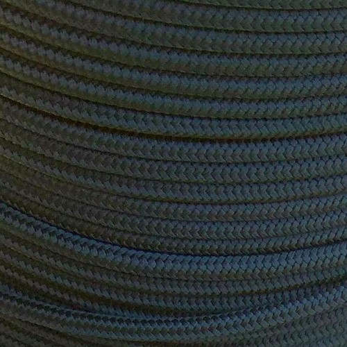 4mm X 10m BLACK DOUBLE BRAID WITH DYNEEMA SPECTRA CORE SAILING MARINE ...