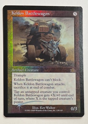 MTG KELDON BATTLEWAGON (FOIL) Prophecy (OldManMTG 003-557) | eBay