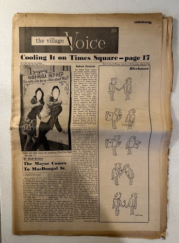 1966 May 5th The Village Voice Newspaper (B39) | eBay