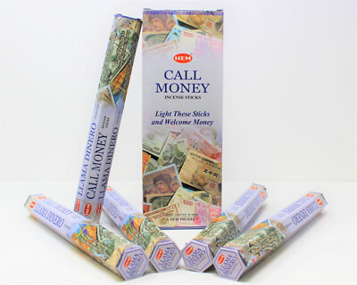 Hem CALL MONEY Incense Sticks: Choose: 20, 60, 100 or 120 Stick | eBay