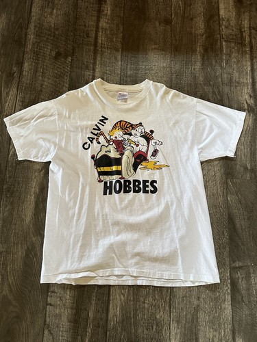 Vintage 90s Calvin & Hobbes ‘the Monsters Under The Bed Are Drooling ...