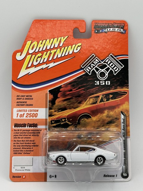 Johnny Lightning Jlmc022 Muscle Car Ver B 1968 Olds Cutlass W31 RAM Rod ...