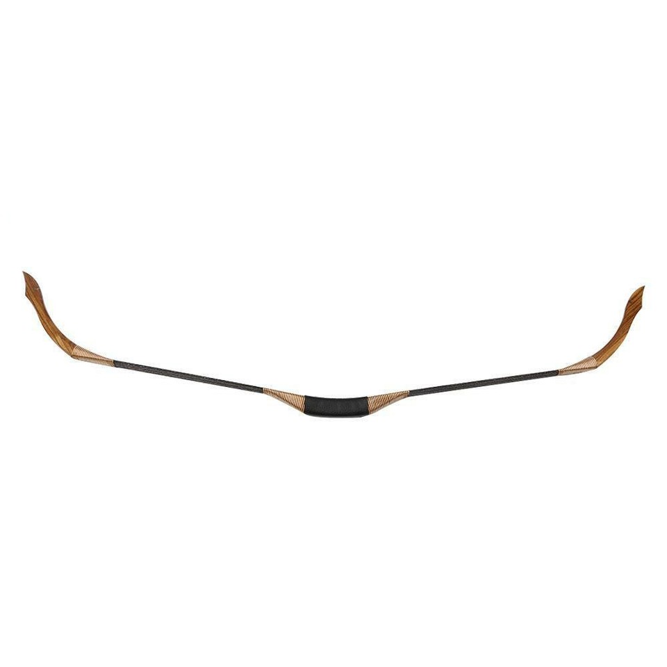 30-50lbs Traditional Archery LONG Bow Hunting Mongolian Horse Bow&Arrow ...
