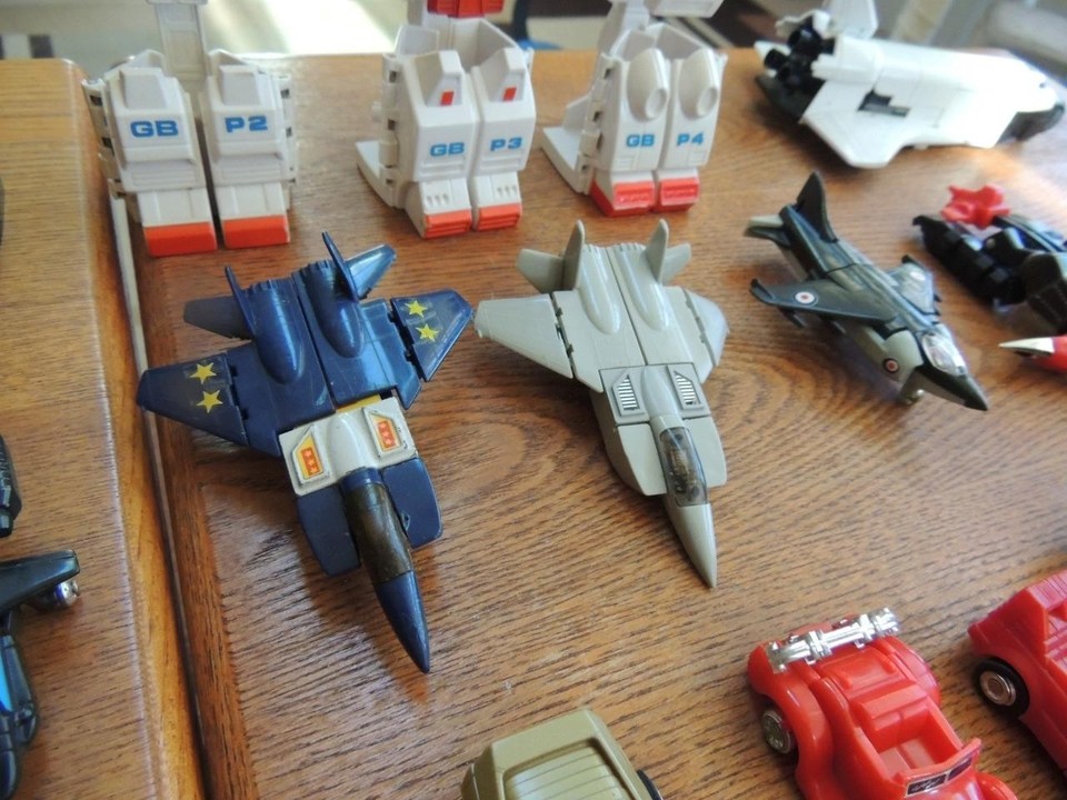 Large Vintage Lot of 30+ Tonka, Bandai Gobots Leader 1, Scooter, Power ...