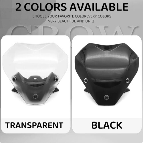 Motorcycle Windproof hood Wind Deflector Sport Screen Spoiler FOR BMW ...