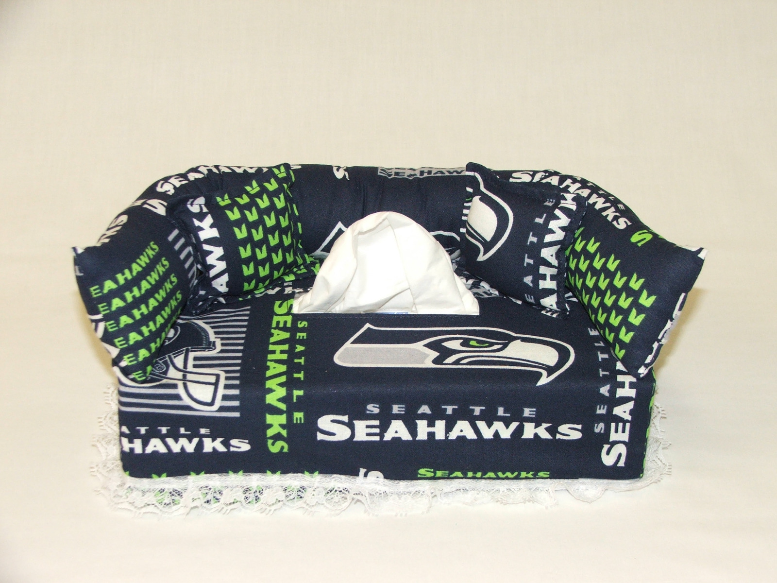 NFL Seattle Seahawks Sofa Tissue Box Cover-Includes FREE Tissue | eBay