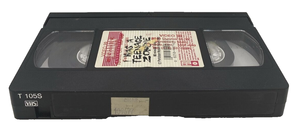 I Was a Teenage Zombie (VHS, 1988) Cult Horror Comedy Charter ...