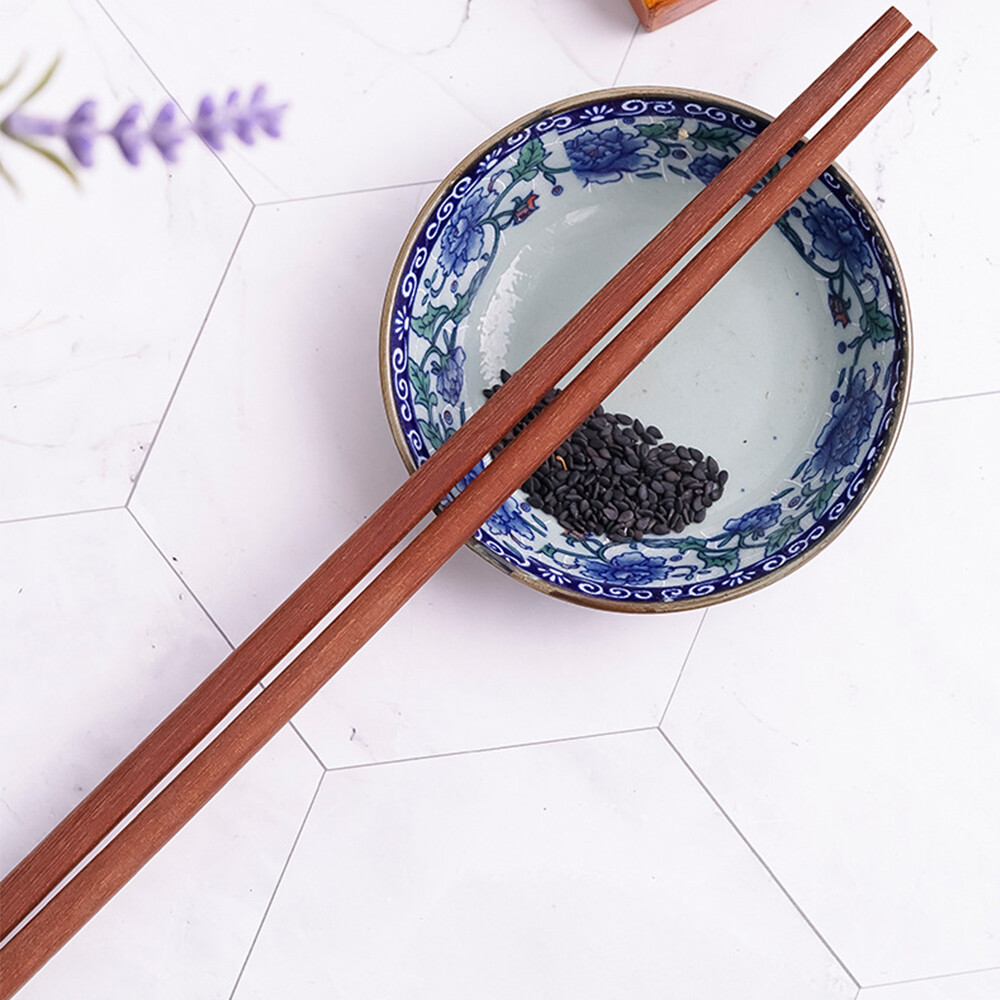 42cm Extra Long Wooden Cooking Chopsticks Mixing Chopstick For Kitchen ...