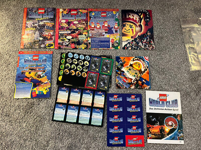 Lego World Club Game Magazine Magazin Germany 1997 German Catalog Lot ...