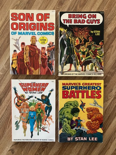 Marvel Fireside Books Lot of 4 | eBay