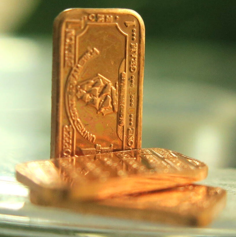 1 gram 1g USA Ship .999 Pure Copper Bullion Bar Cu Element | eBay