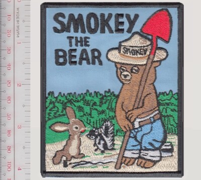 Smokey the Bear Hot Shot Wildland Firefighter USFS US Forest Service sm ...