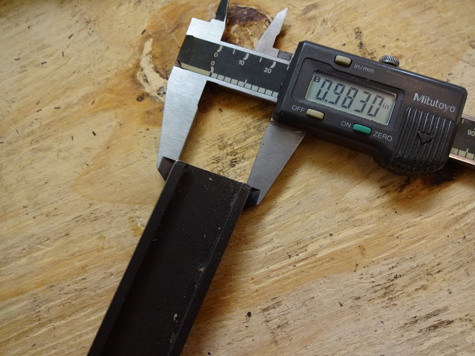 Eclipse lathe parting off tool holder No.653S + tool 1" high shank ...