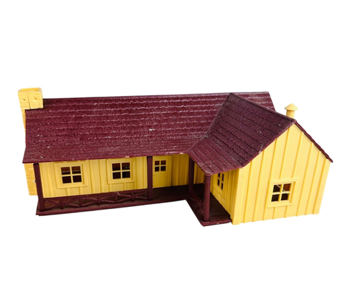 Vtg K line O scale Ranch house railroad train | eBay
