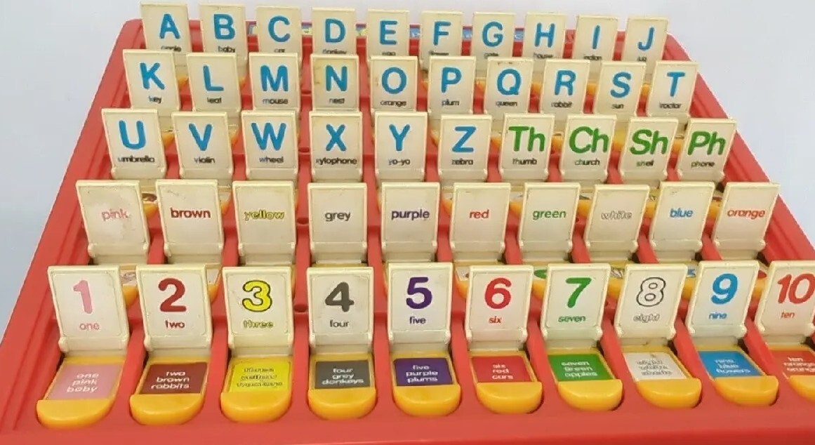 Vintag Kiddicraft Flip-up Learning Center Interactive Toy Numbers ...