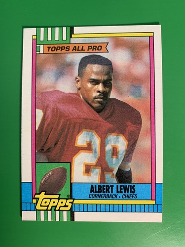 1990 Topps Albert Lewis AP #254 VAR No disclaimer | eBay