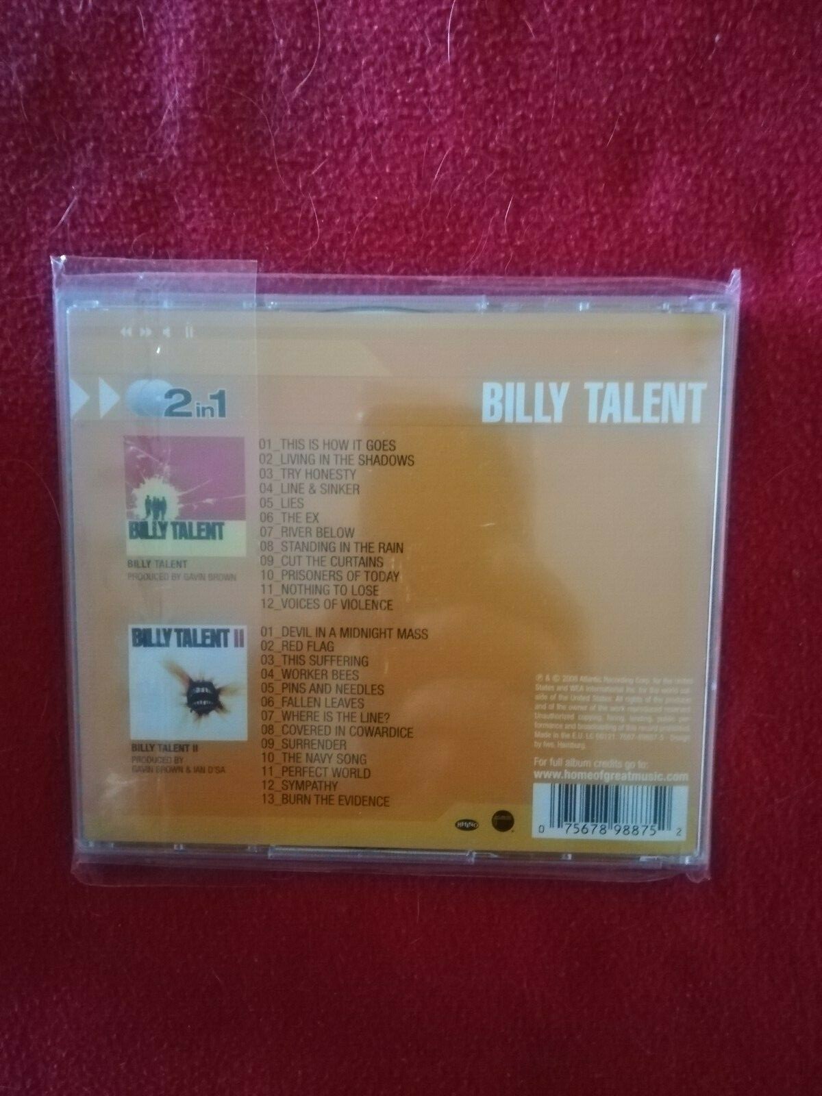 BILLY TALENT - BILLY TALENT I / BILLY TALENT II - 2 CD | eBay