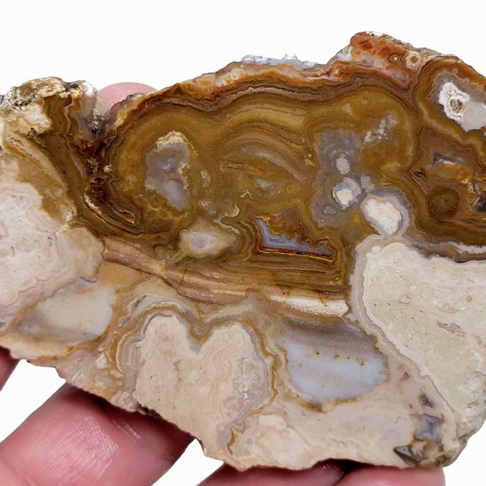 Lysite Agate Wyoming Blizzard Stone Slab! Lapidary Stone Slab! | eBay