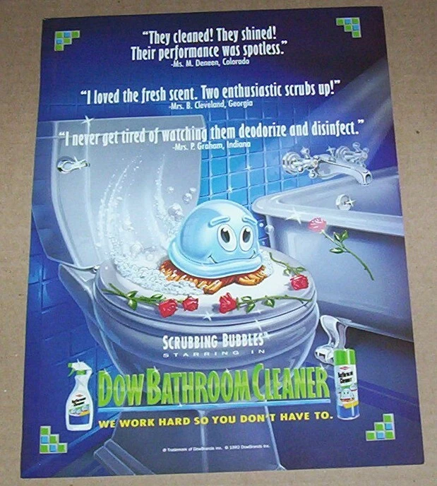 Scrubbing Bubbles Ad