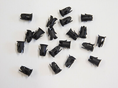 Barrel Clips- Emblem Trim Chrome etc- Fits 3/16" Hole- 1/8" Stud- 20 ...