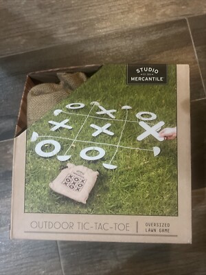 Outdoor Tic Tac Toe Game Yard Game | eBay