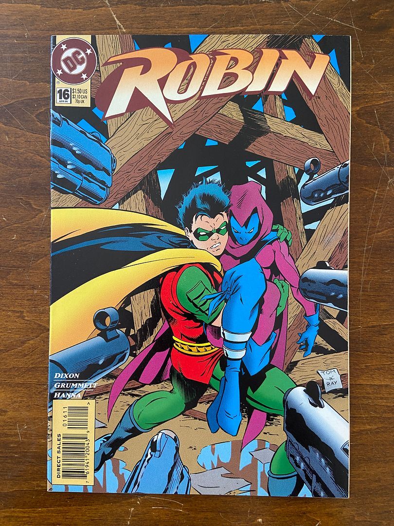 ROBIN #16 (DC, 1993)VF/+ Chuck Dixon, Spoiler | eBay