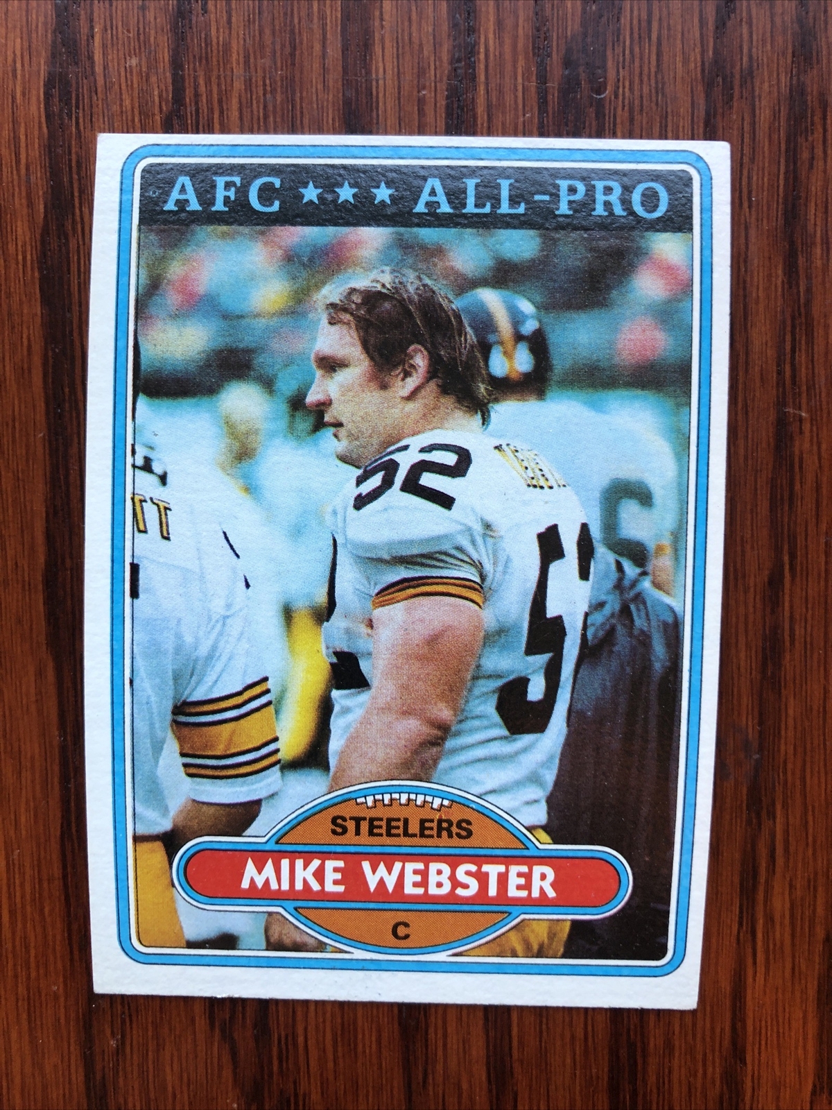 1980 TOPPS NFL MIKE WEBSTER PITTSBURGH STEELERS #350. | eBay