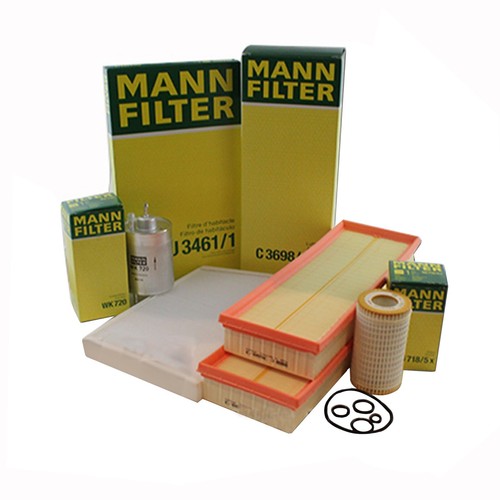 MANN-FILTER Air Oil Cabin Fuel Filters RAPKIT128 fits Mercedes C-CLASS ...