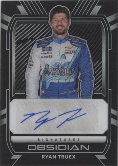 2021 Panini Chronicles - Obsidian Signatures Ryan Truex #OS-RT (AU) for ...