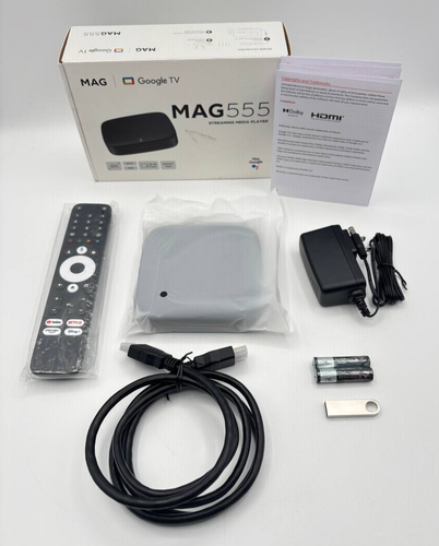 Infomir MAG555 Google TV 2025 Streaming Box 4K HDR, Wi-Fi | eBay