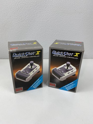 PC SVI Quick Shot X Vintage Deluxe Joystick Controller For IBM computer ...