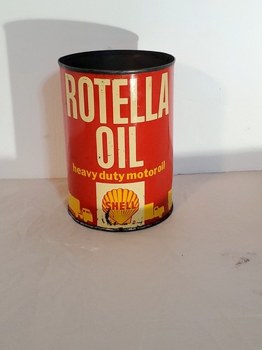 Early Vintage Shell Rotella Oil Can | eBay