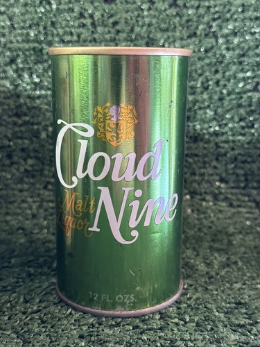 Cloud Nine Malt Liquor Pull Tab Beer Can Du Bois Brewing, Pennsylvania ...