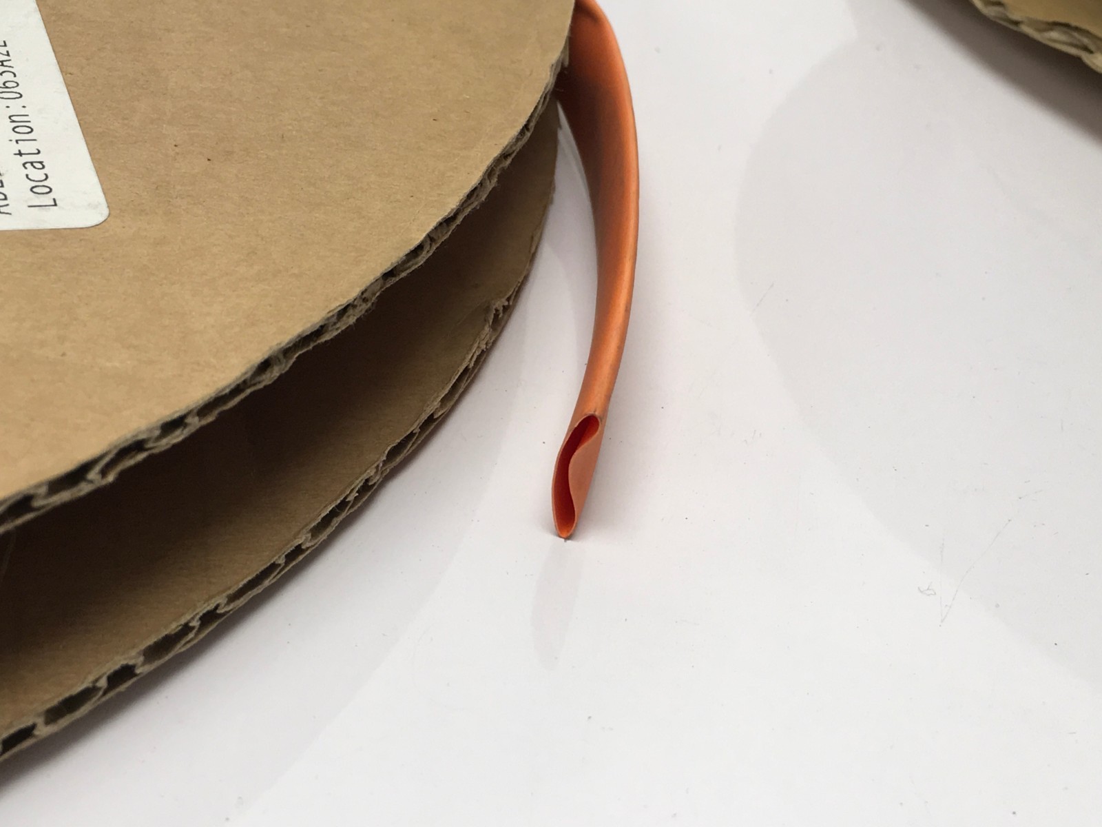 135 Feet Dunbar M23053/5-108-3 Mil-Spec 1/2" Orange Heat Shrink Tubing ...