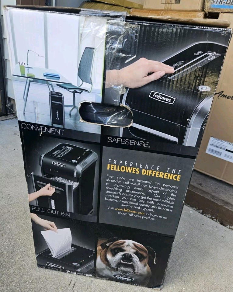 Fellowes ‎Powershred 99Ci 18-Sheet 100% Jam-Proof Crosscut Paper ...