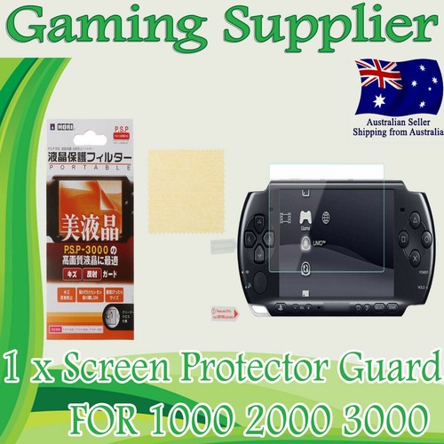 1 x ULTRA CLEAR HD PROTECTIVE FILM GUARD COVER FOR PSP 1000 2000 3000 ...
