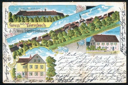 Litho / Lithographie : TRIENSBACH (Crailsheim, nahe Schwäbisch Hall) | eBay